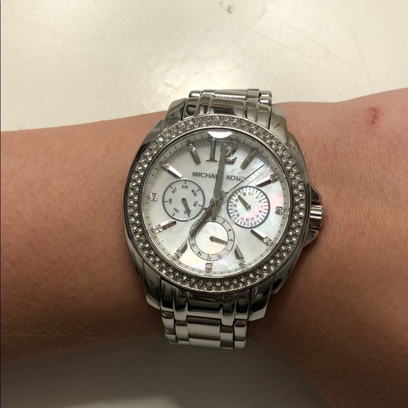 Michael Kors | Jewelry | Michael Kors Silver Watch | Poshmark